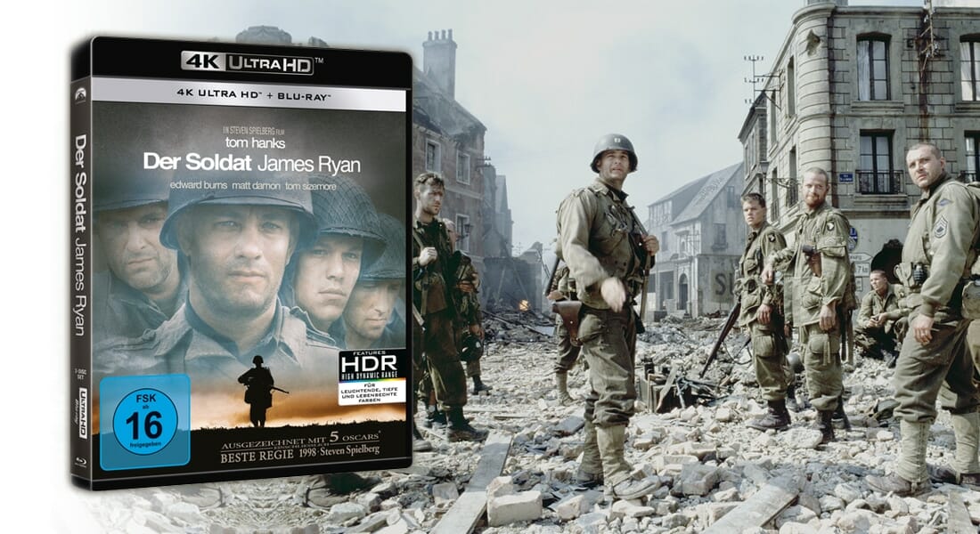 Test: "Der Soldat James Ryan" 4K Blu-ray - 4K Filme