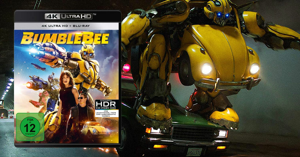 Bumblebee 4K Blu-ray im Test: Ein Käfer lässt's krachen! - 4K Filme