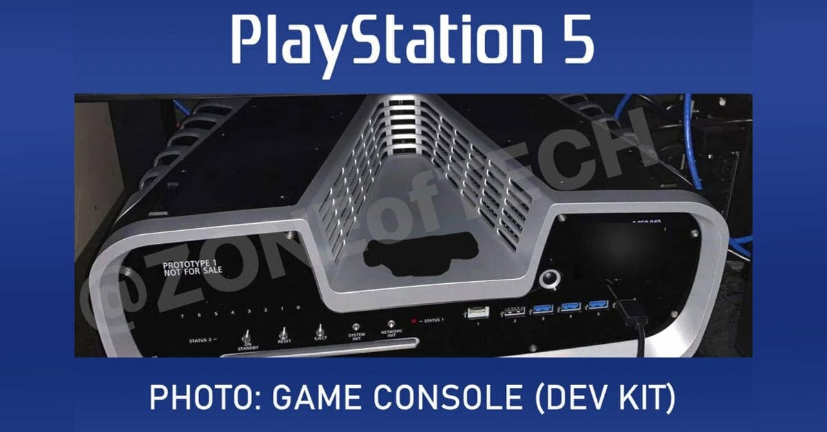Erstes Bild des Playstation 5 Dev Kit im Netz aufgetaucht