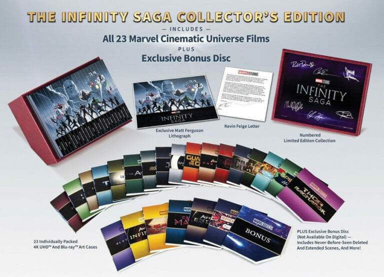 Marvels MCU "The Infinity Saga Collection" auf 4K Blu-ray existiert ...