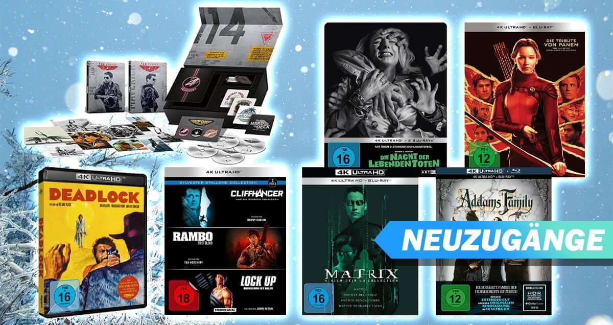 Neuankündigungen auf 4K UHD Blu-ray: Die Klassiker-Flut im Herbst ...