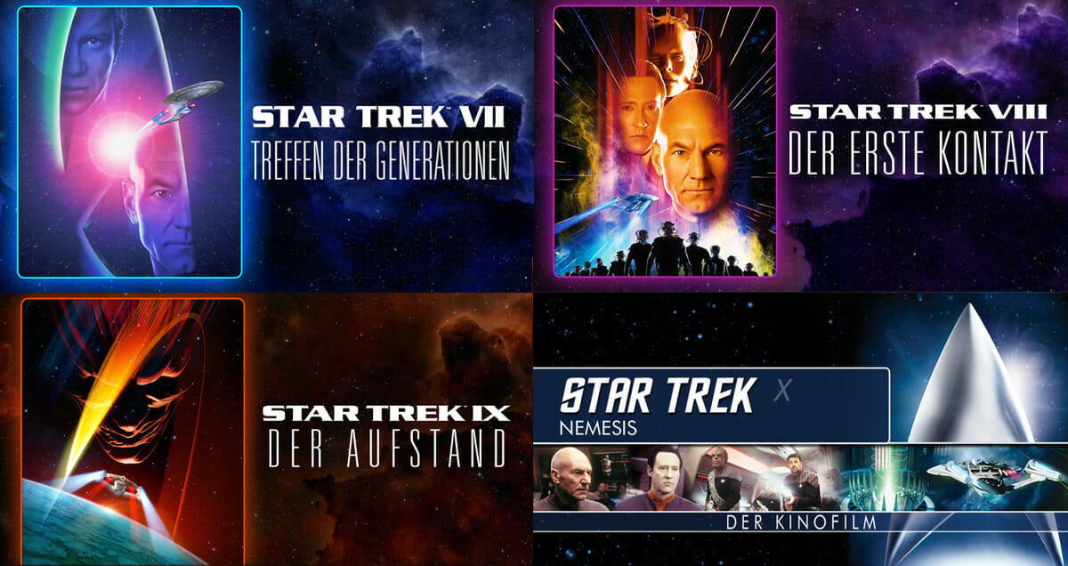 Alle Star Trek Filme auf Apple TV / iTunes ab sofort in 4K mit Dolby ...