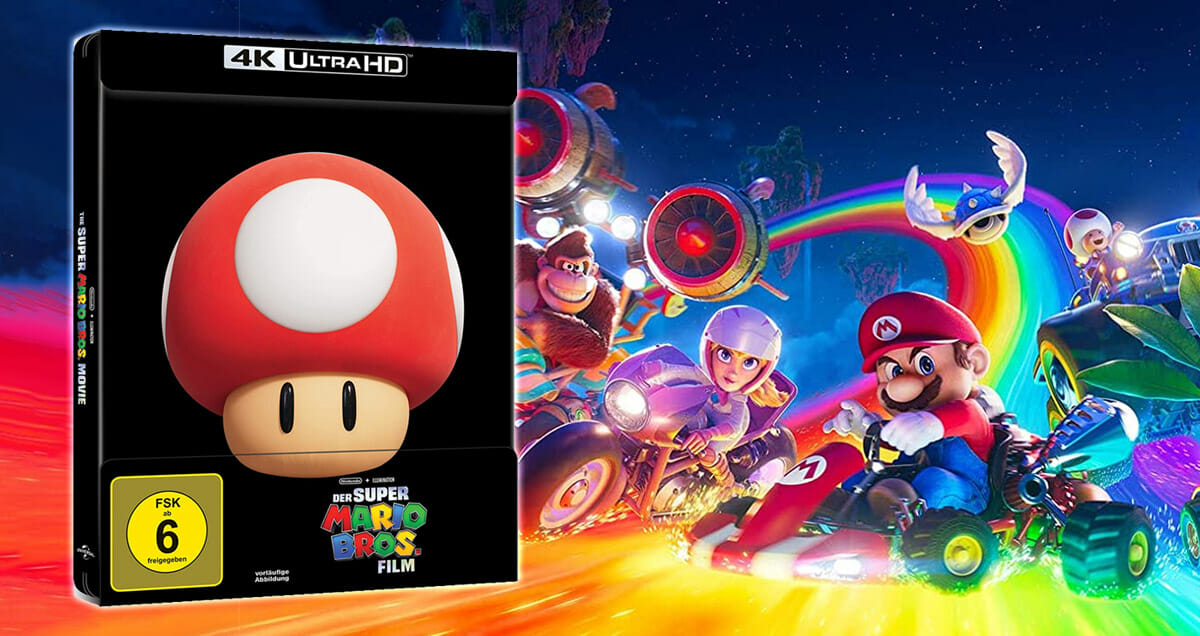 Limitiertes "Super Mario Bros. - Der Film" 4K Blu-ray Steelbook ist ...