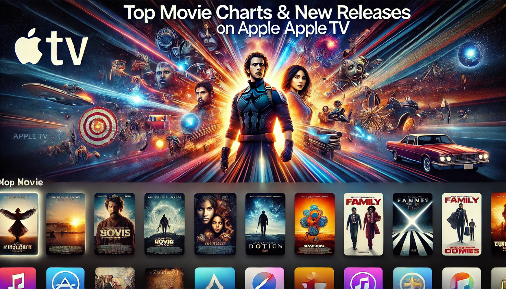 Apple TV 4K Filme Neuheiten und Charts