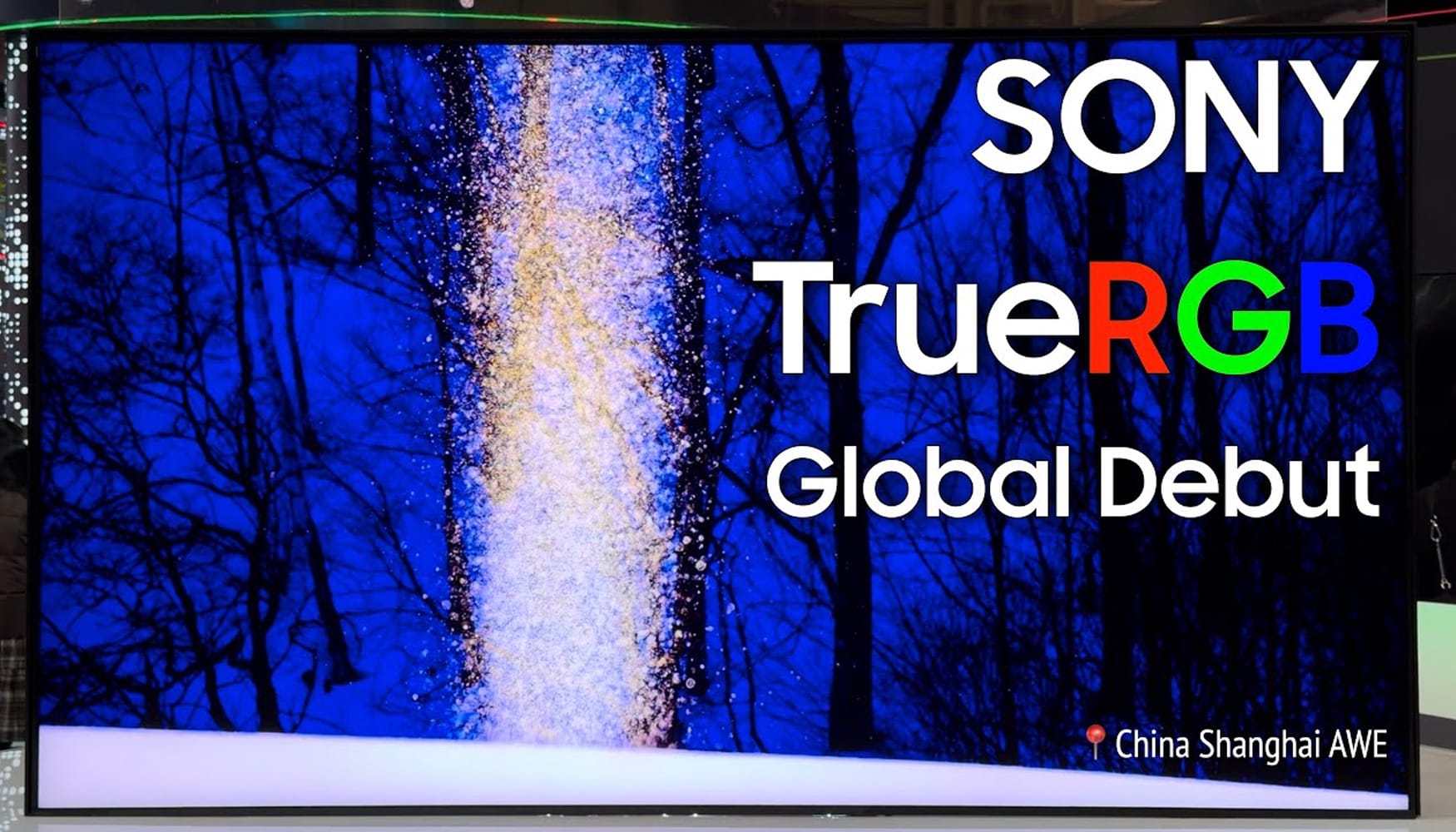 Mehrere Videos des Sony Bravia 9 II True RGB Mini LED TV 2026 ...